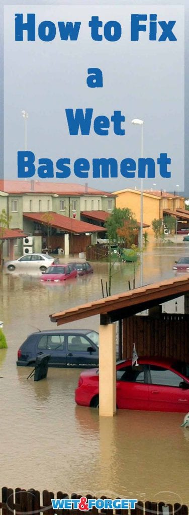 Wet Basement? Fix it now with these 4 Simple Steps | Life's Dirty ...