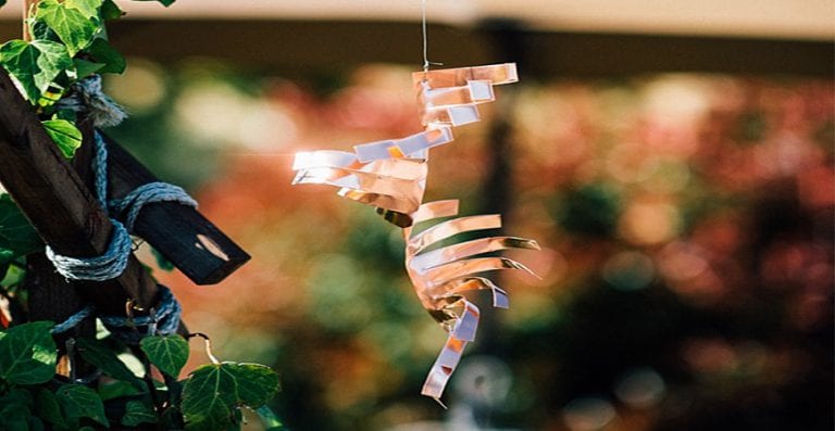 DIY Backyard Wind Decorations | Life's Dirty. Clean Easy.