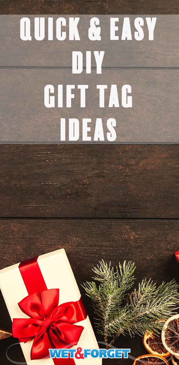 diy gift tag ideas | Life's Dirty. Clean Easy.