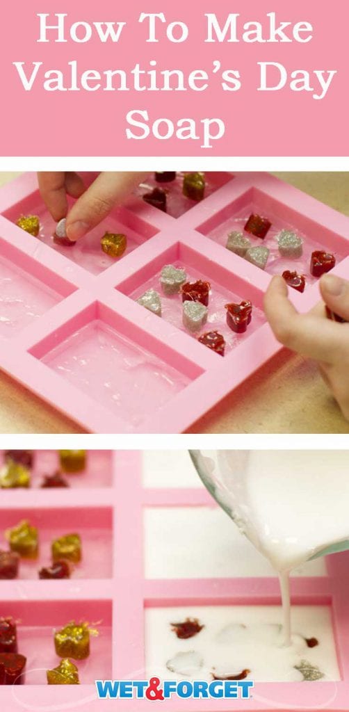 DIY Handmade Valentine's Day Soaps | Life's Dirty. Clean Easy.