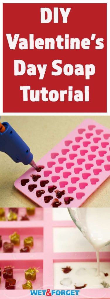 DIY Handmade Valentine's Day Soaps | Life's Dirty. Clean Easy.