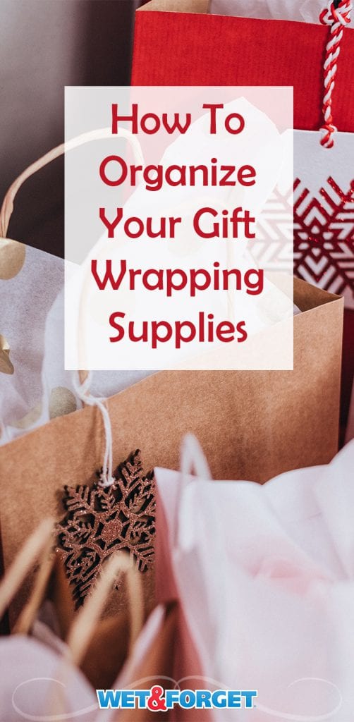 Gift Wrap Organizer Options: How to Declutter Your Gift Bags, Paper ...