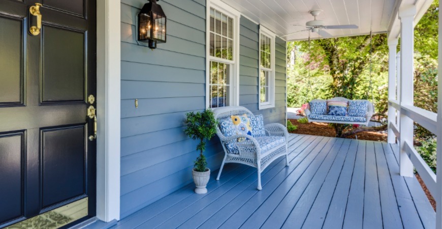 clean front porch | Life's Dirty. Clean Easy.
